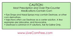 Corn Allergy Wallet Cards ~ Now Available for Download | Live Corn Free